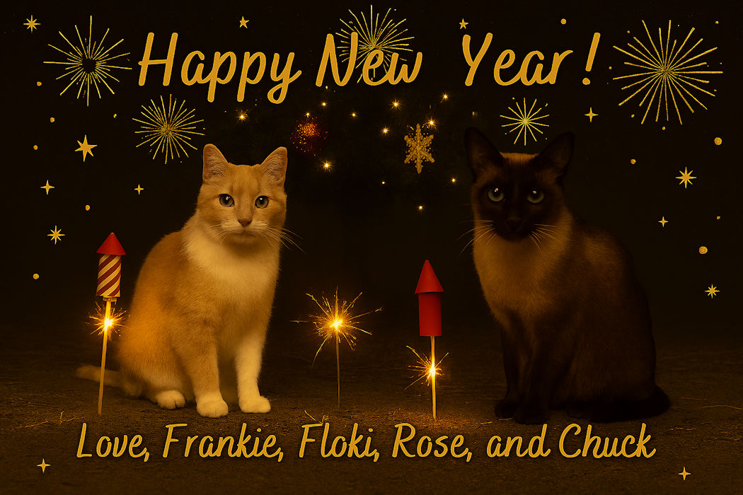 Happy New Year 2026 | Bad Cat Chris